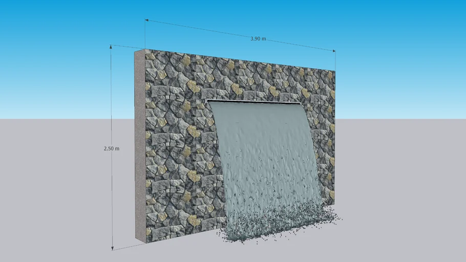 Waterfall for pool | 3D Warehouse