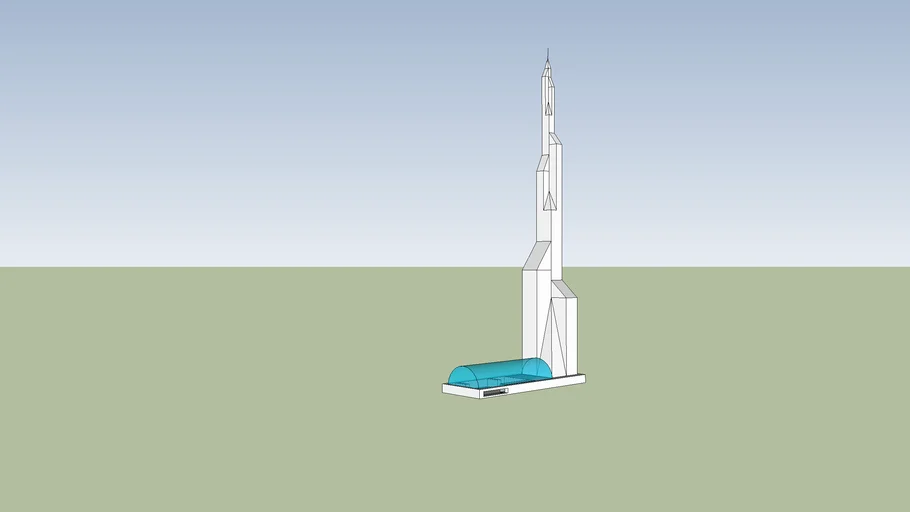 green tower | 3D Warehouse