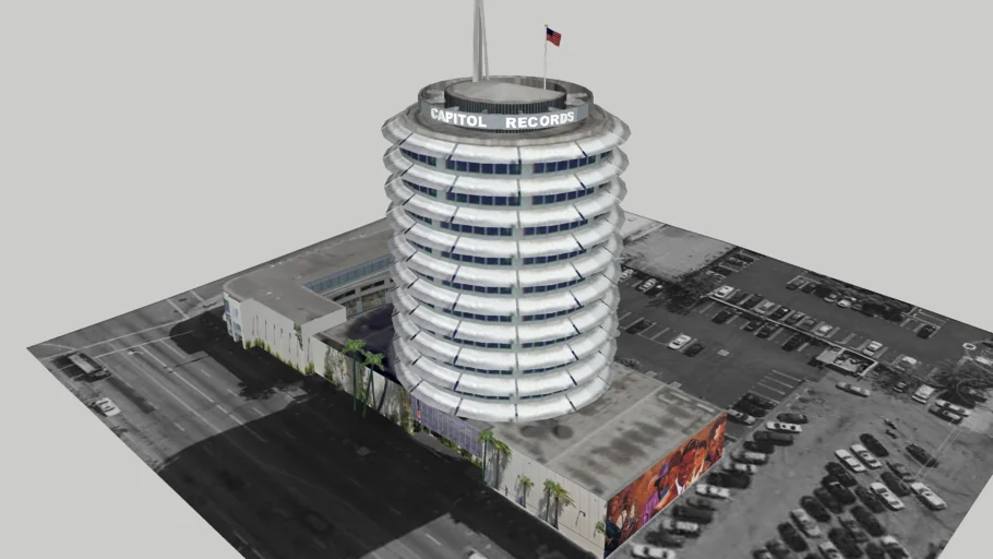 Capitol Records Building | 3D Warehouse