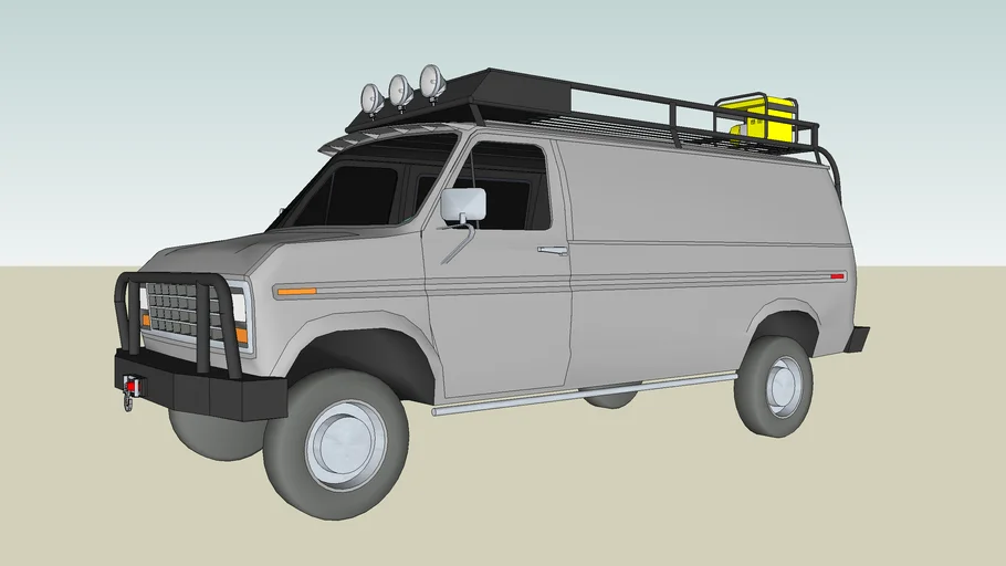 4x4 Ford Van | 3D Warehouse