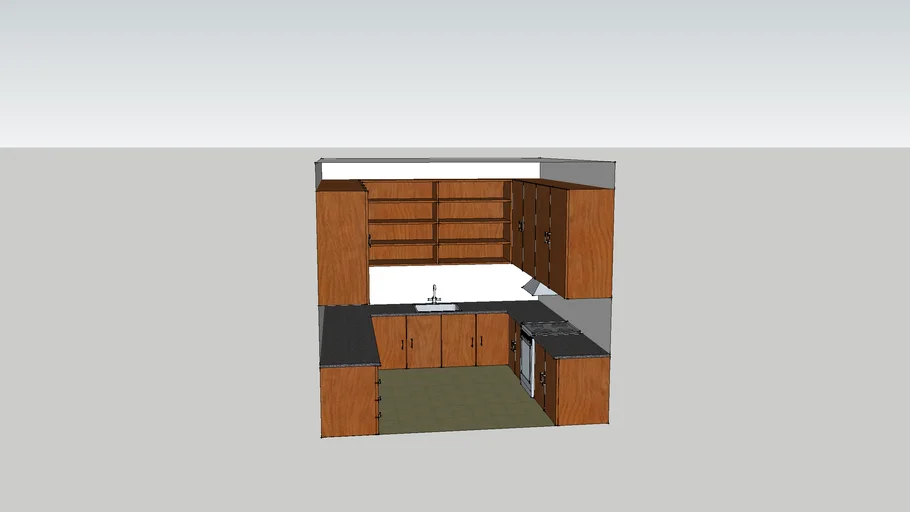 Kitchen Layout | 3D Warehouse