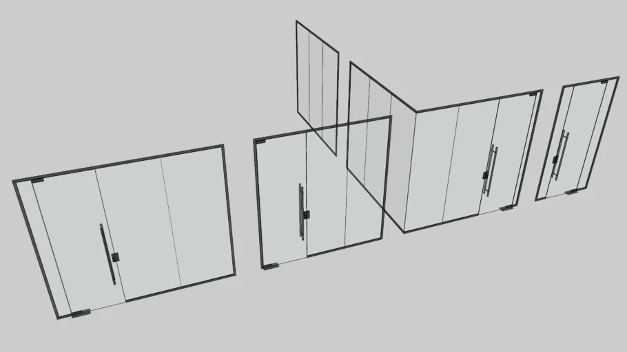 Glass Panel 01 | 3D Warehouse