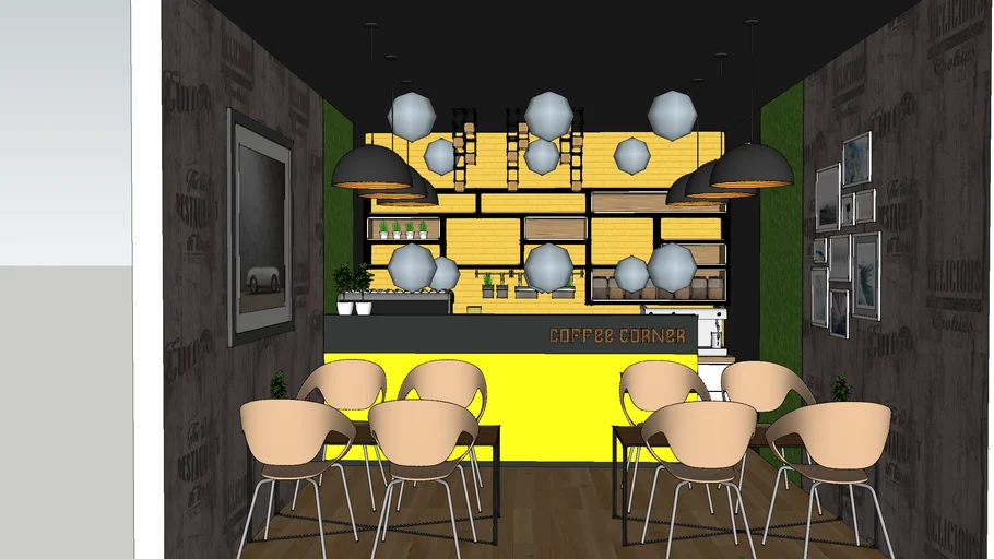 Restaurant mini | 3D Warehouse