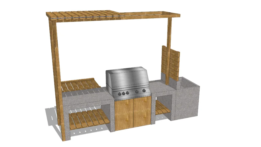 BBQ PIT_CONCRETE_AGUNG | 3D Warehouse