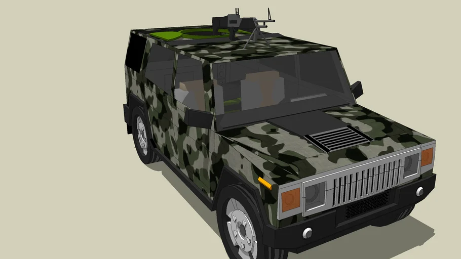Military Car | 3D Warehouse