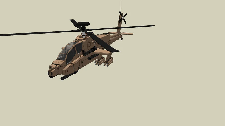 es un helicoptero artillado | 3D Warehouse