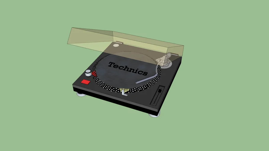 technics deck | 3D Warehouse