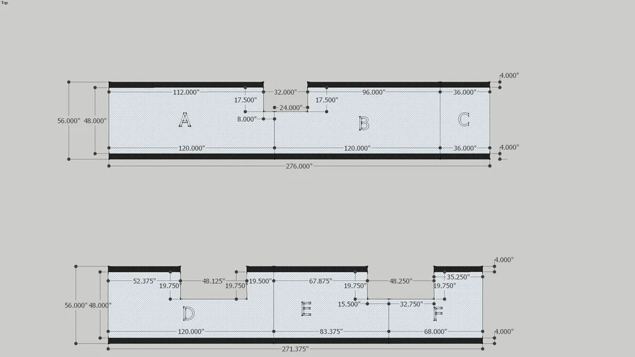 TTX SRD JAX Lunch Room Diamond Plate Walls Cut Sheet | 3D Warehouse