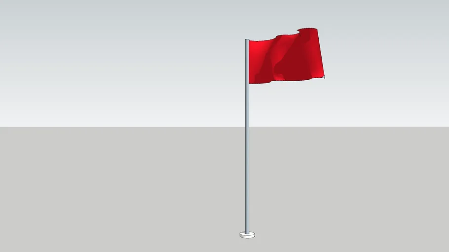 Red Flag | 3D Warehouse