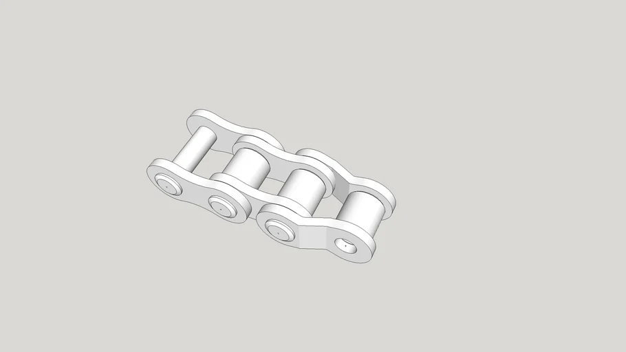 Chain DIN 8187 28B-1 | 3D Warehouse