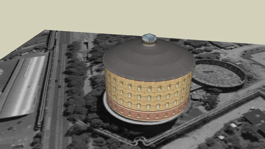 Gasometer / Panometer Leipzig - Richard Lehmann Strasse. | 3D Warehouse