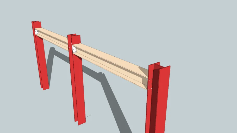 I-Beams (not to scale) | 3D Warehouse