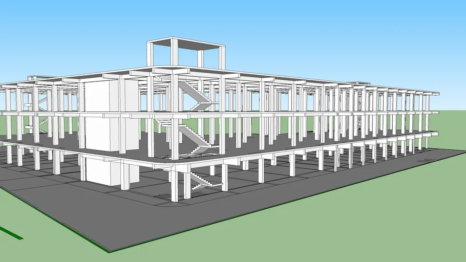 hospital framing plan | 3D Warehouse