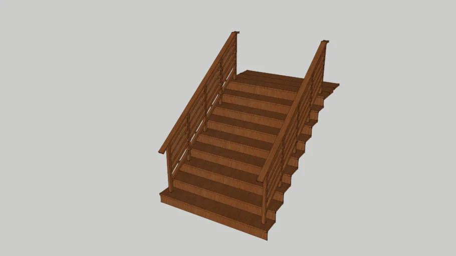 WOOD STAIR | 3D Warehouse
