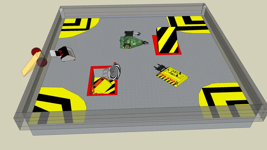 robot wars arena | 3D Warehouse