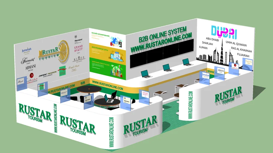 RUSTAR TOURISM (KITF16) | 3D Warehouse