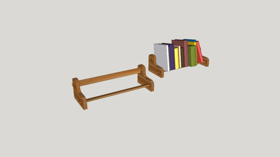 BOOK RACK | 3D Warehouse