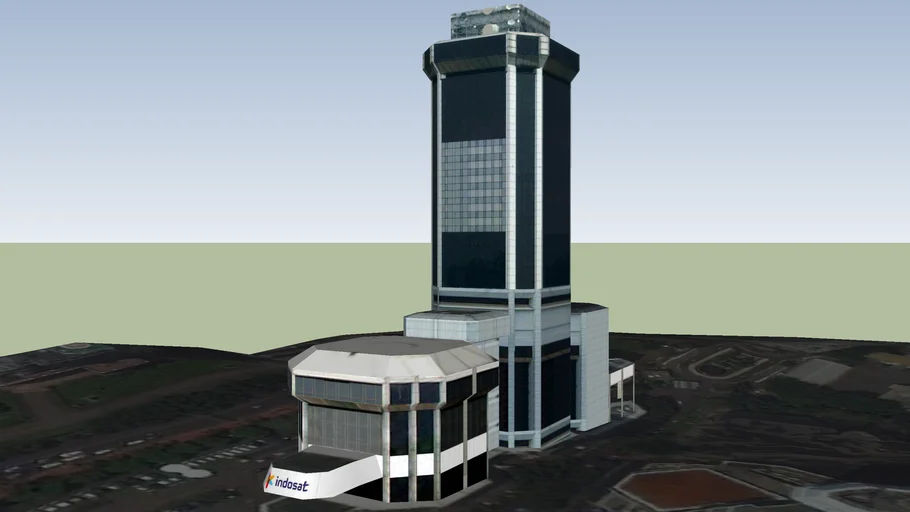 Indosat Building | 3D Warehouse