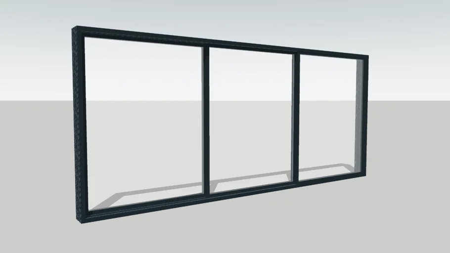 Origin OS-44 3 Panel Sliding Door | 3D Warehouse