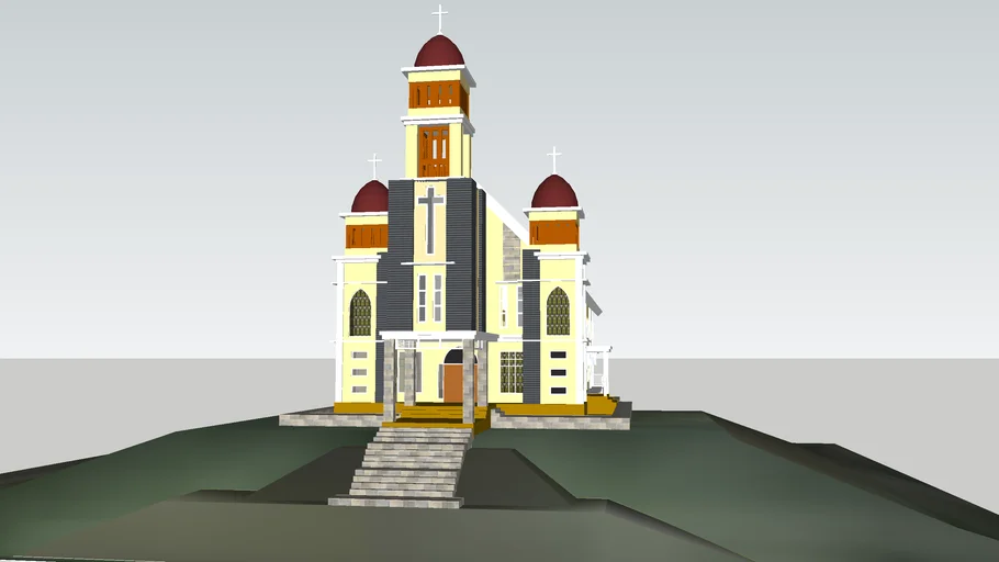 GKPI Malinau Church | 3D Warehouse