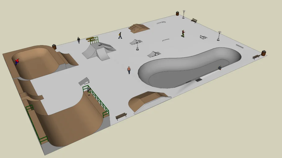 skate park | 3D Warehouse