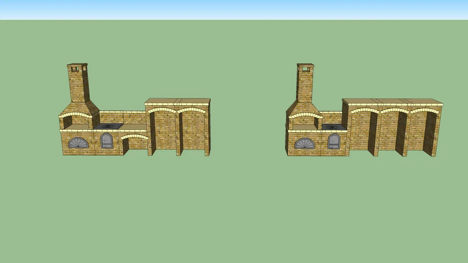 corpuri gratare de gradina | 3D Warehouse