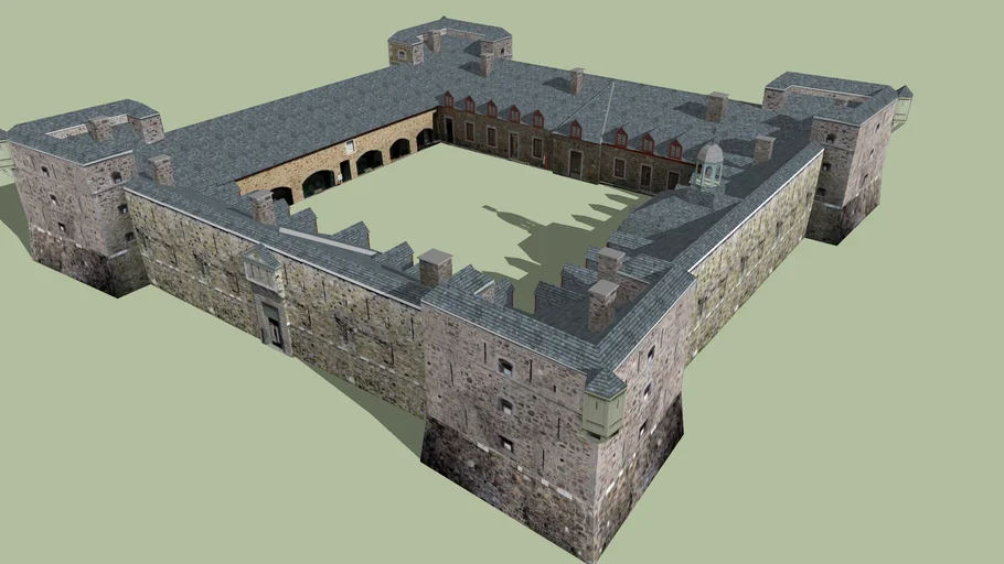Fort Chambly | 3D Warehouse