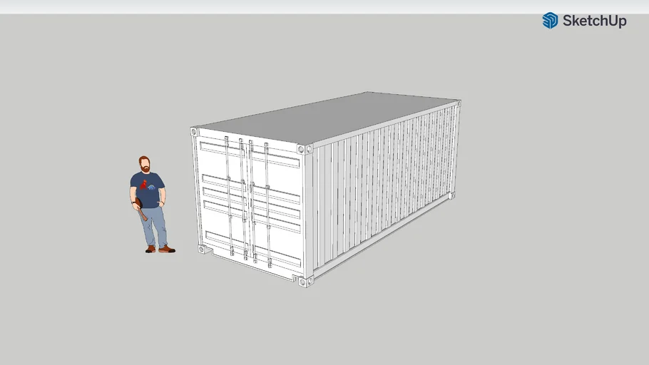 Shipping container | 3D Warehouse