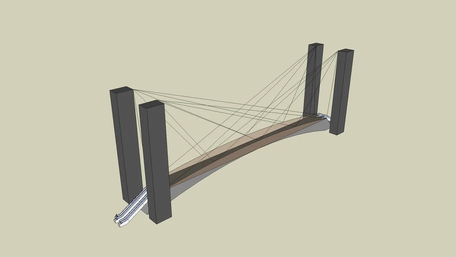 a simple brigde | 3D Warehouse