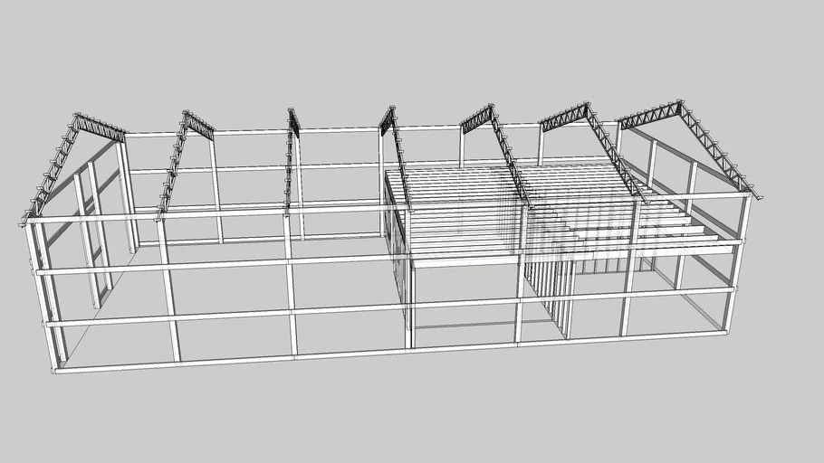 Metal Building | 3D Warehouse