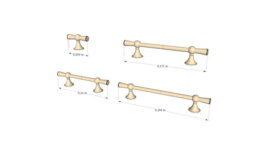 handle zeltic รุ่น BUI20511 | 3D Warehouse