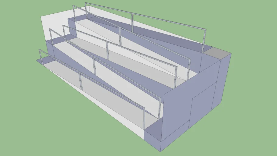 Rampa discapacitados H=3mts | 3D Warehouse