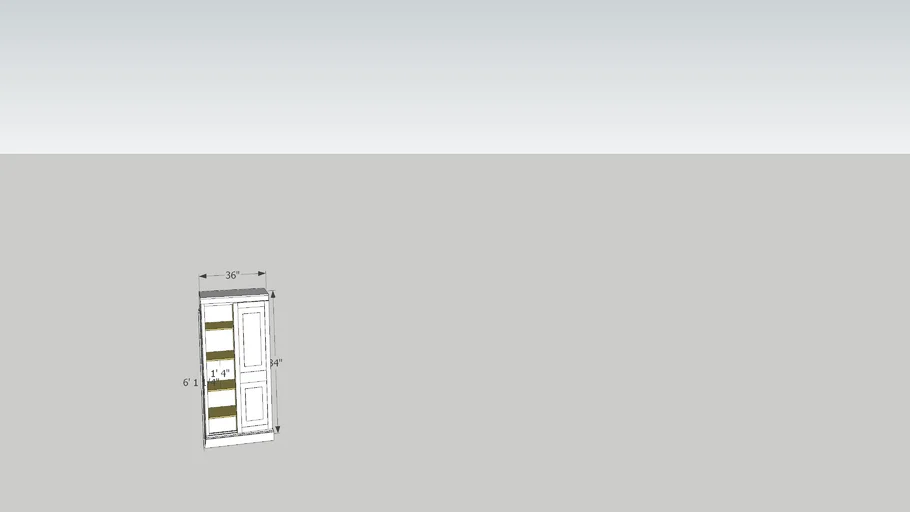 Pantry Kitchen | 3D Warehouse