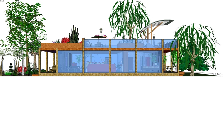 Fantasy Glass House | 3D Warehouse