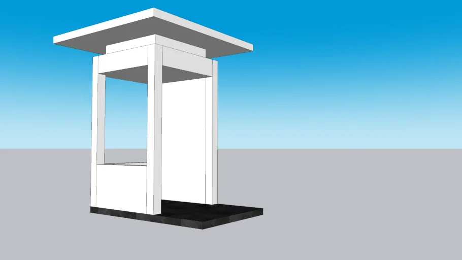 Simple Security Post | 3D Warehouse