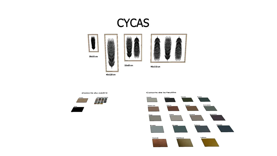 Herbier tropical - CYC - Atelier Germain | 3D Warehouse