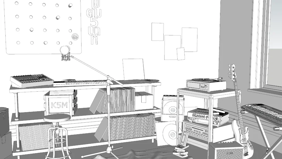 Audio room | 3D Warehouse