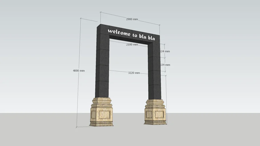Gate | 3D Warehouse