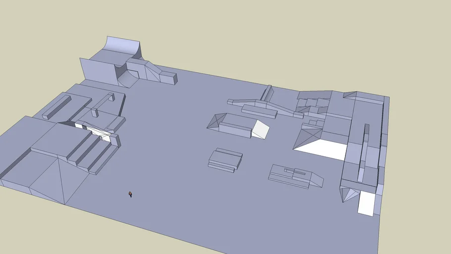 cool skatepark | 3D Warehouse