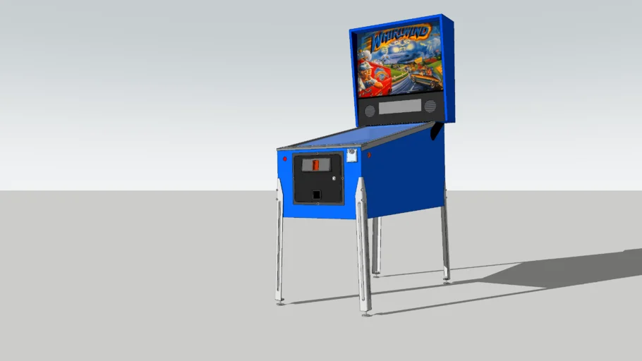 Pinball_FlipperMW2012_Mk1.1 | 3D Warehouse