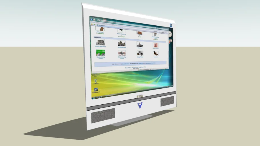 Computer screen | 3D Warehouse