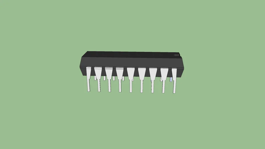 18 pin IC | 3D Warehouse