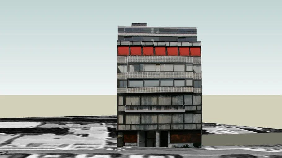 Porte Molitor Building | 3D Warehouse