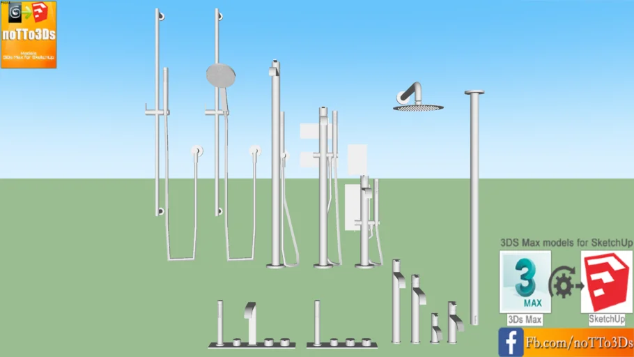 Showers | 3D Warehouse