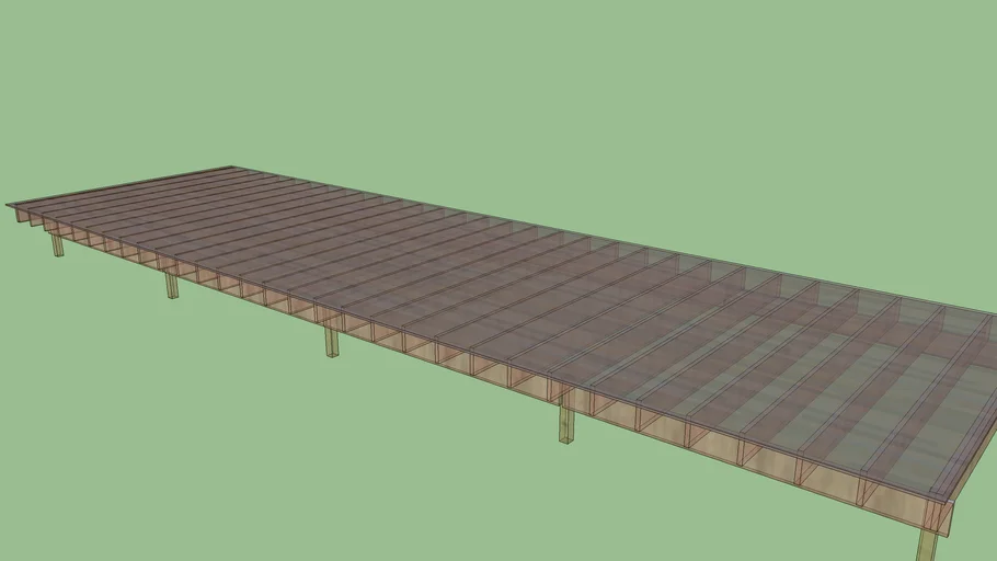 Patio deck | 3D Warehouse