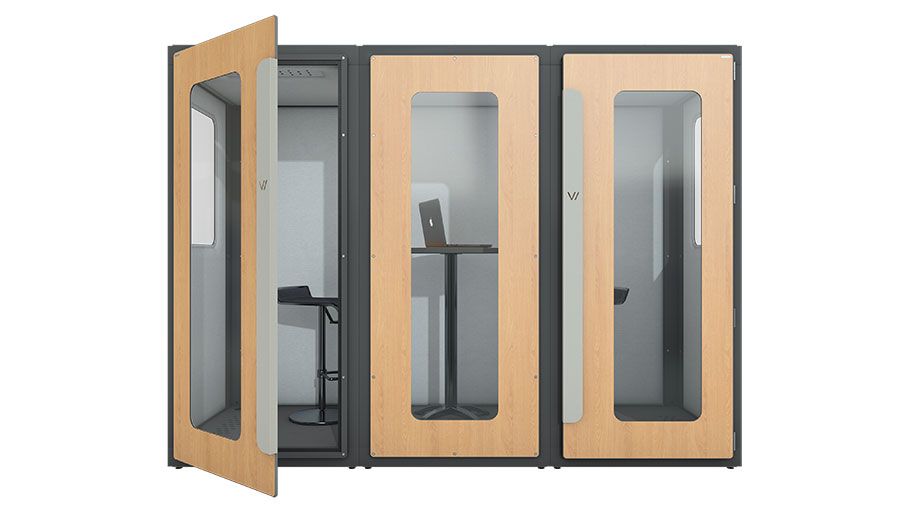 VicBooth Office 1×3 m Chat Booth / The right place for small meetings ...