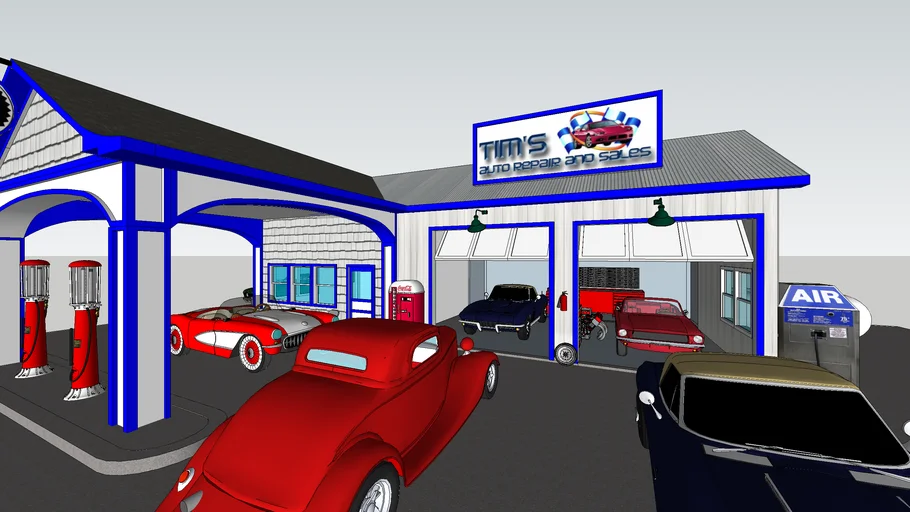 TIM'S AUTO REPAIR AND SALES | 3D Warehouse