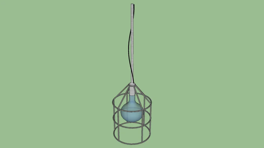 8x12 vintage hanging Light | 3D Warehouse