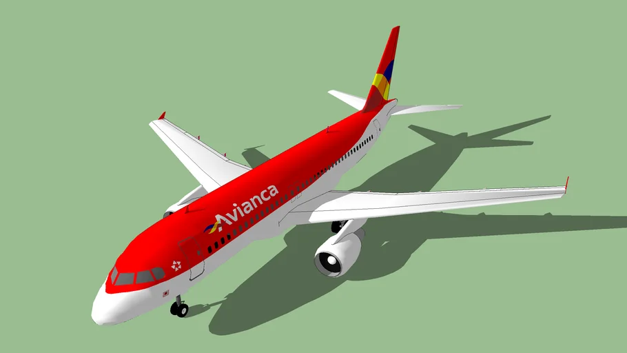 Avianca A320-200 (ORIGINAL REPAINT) | 3D Warehouse