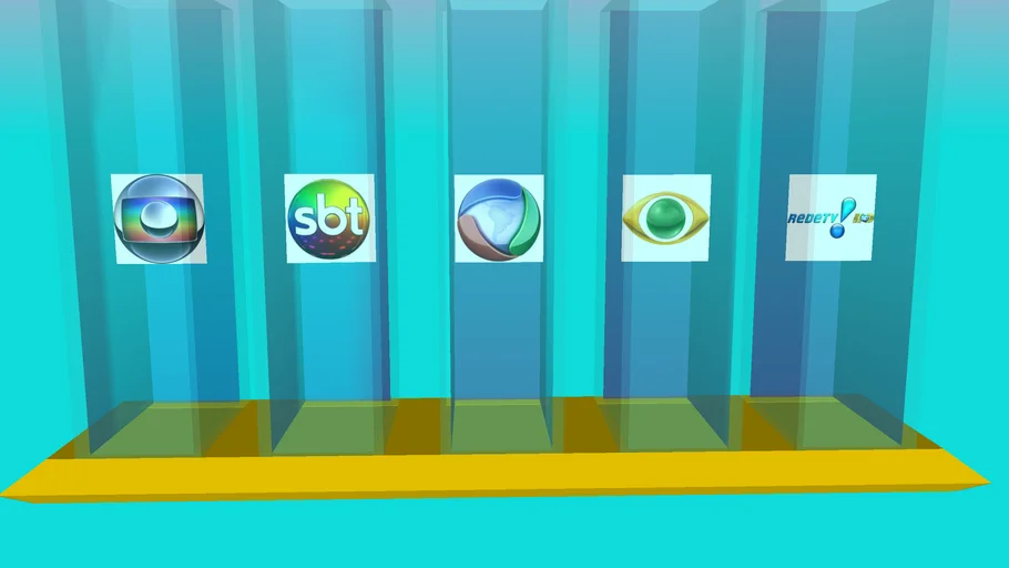 Top 5 Brazilian TV channels | 3D Warehouse